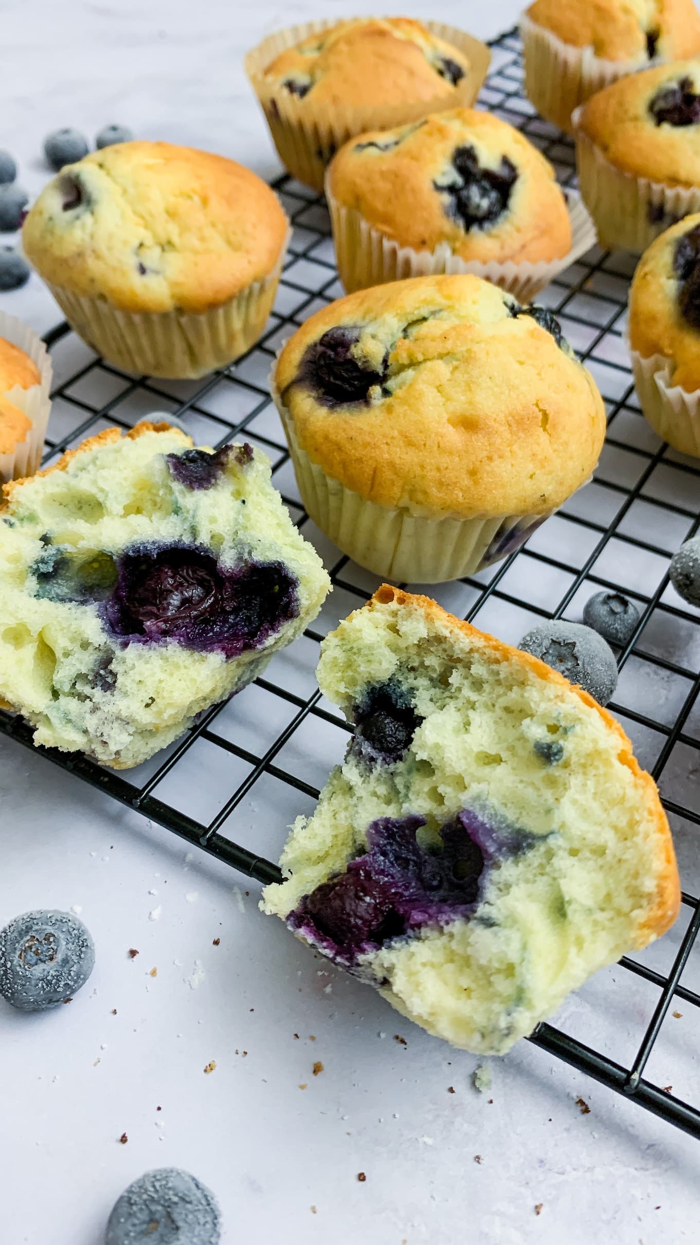 Blueberry Cheesecake Muffins - sommerlich, luftig und lecker! - Mimi ...