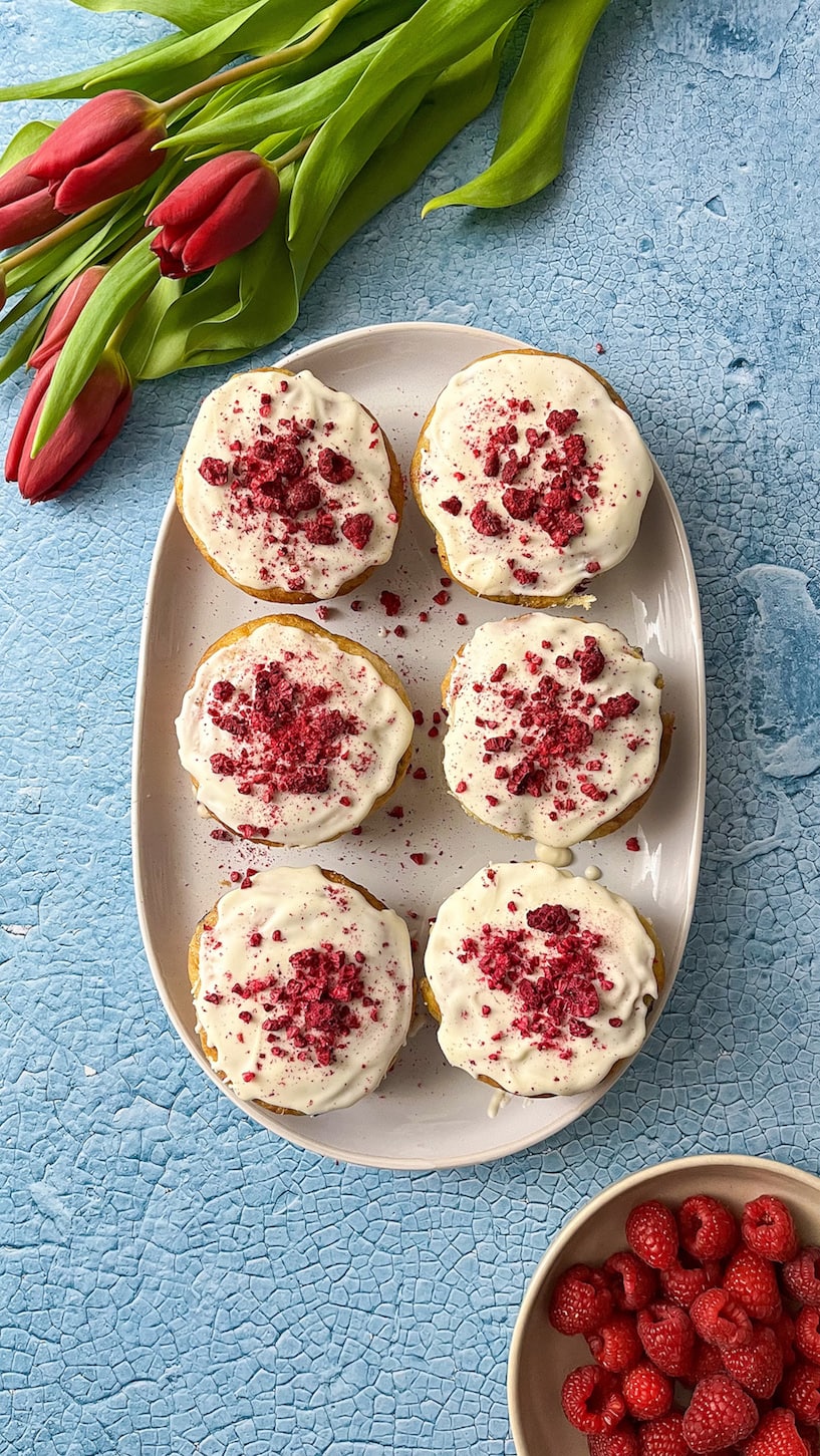 Himbeer-Joghurt-Muffins – Sommerlich, luftig & lecker 🍰 - Mimi & Rose ...